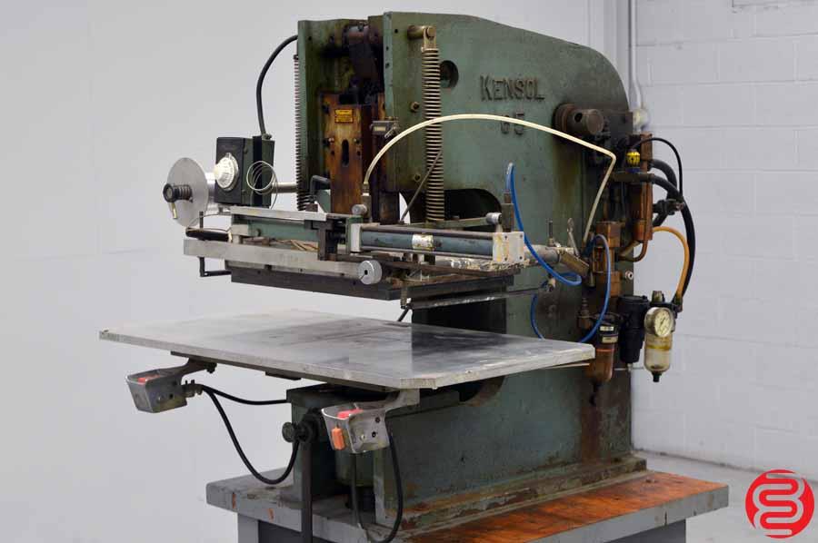 Lot #99: Kensol K-65 Semi-Auto Hot Foil Stamping Machine w/ Timing ...